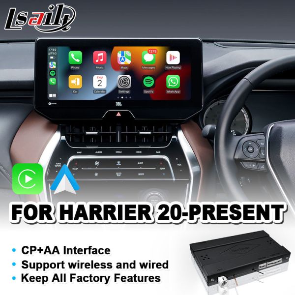 Quality Lsailt Wireless Android Auto Carplay Interface for 2020-Present Toyota Harrier for sale