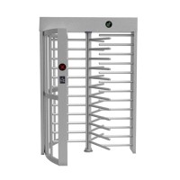 Quality Outdoor Rainproof Housing Full Height Turnstile with Bi-directional Access and Stainless Steel Construction for sale