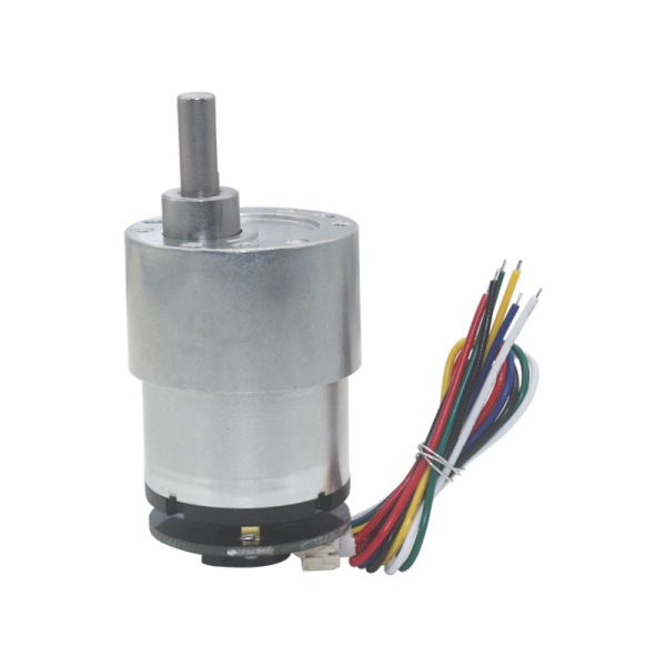 Quality 600rpm 24V Small DC Gear Motors With Hall Encoder for sale