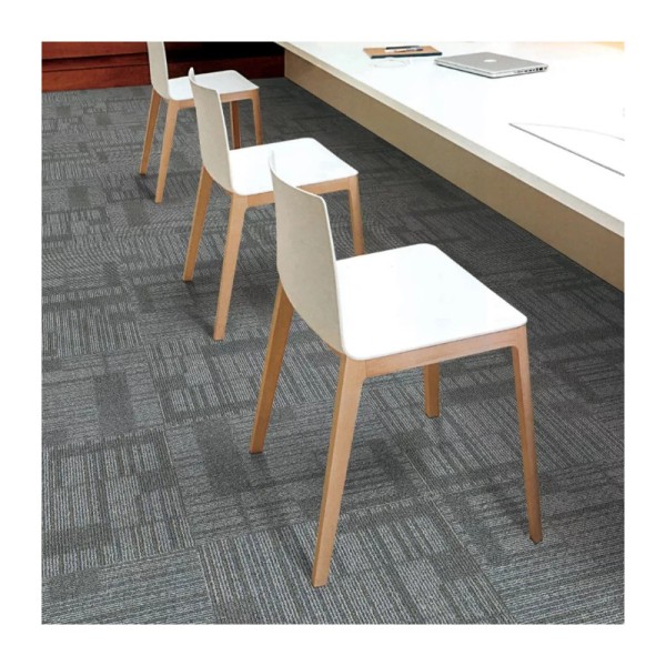 Quality 8kg/sqm Luxury Removable Carpet Tiles for Office Modular Flooring Rectangle for sale