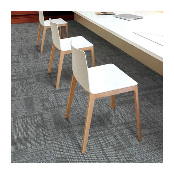Quality 8kg/sqm Luxury Removable Carpet Tiles for Office Modular Flooring Rectangle for sale