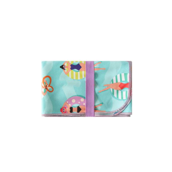 Quality Microfiber Printed Beach Suede Towel Large Size Medium Thickness for sale