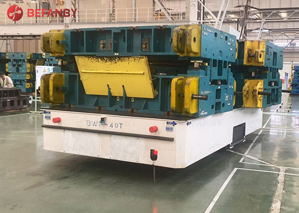 Quality Electric Long Service Life Motorized 80t Transfer Cart for sale