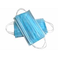 Quality Breathing 3 Ply Disposable Face Mask Virus Resistance Outdoor Protectiion for sale