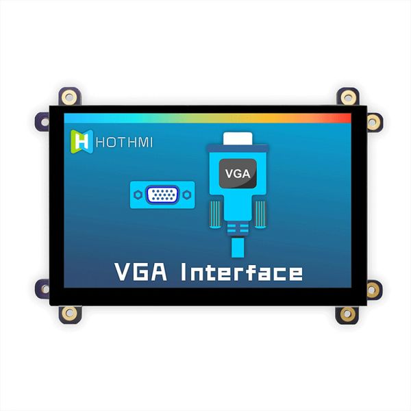 Quality 600cd/M2 VGA HI LCD Display 5.0 Inch 800x480 Multipurpose for sale