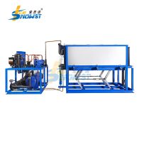 Quality 2 Ton Direct Cooling Block Ice Machine Maker Plant 25kg 50kg for sale