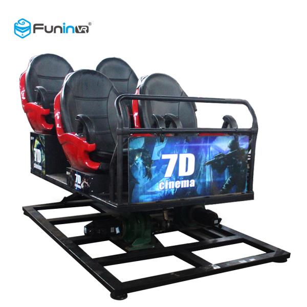 Quality Dual Projection 7D Movie Theater , Dynamic 5d 9d 12d Cinema With 8 9 12 Seats for sale