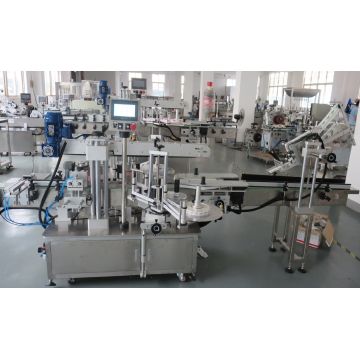 Quality 1500W Three Heads Plastic Bottle Label Pasting Machine Automatic Sticker for sale