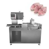 Quality Adjusted Cutting Angle Automated Meat Bandsaw For For High Volume Meat for sale