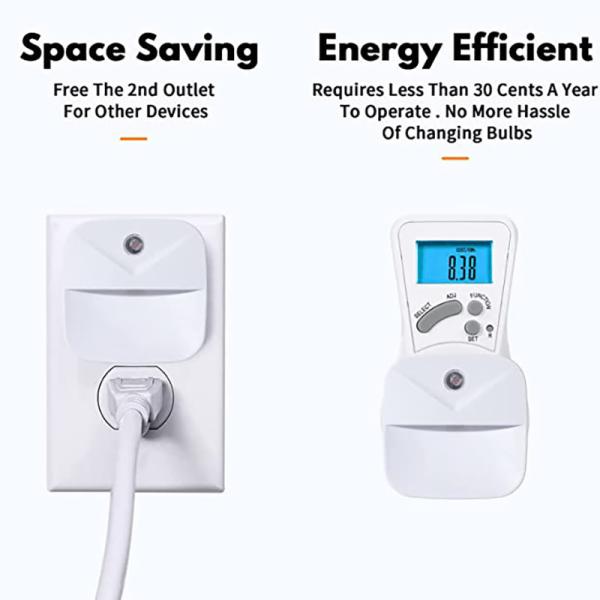Quality Plug Into 50Hz Smart LED Night Light Automatically Turn Night Lamp For Bedroom for sale