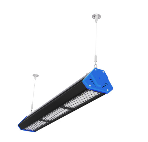 Quality DUALRAYS HB6 4ft 200W IP65 140LPW Aluminium LED Linear Highbay for Warehouse Aisle with Microwave Sensor and Emergency Optional and 7 Years Guarantee for sale