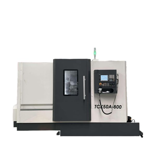 Quality 2-Axis Slant Bed CNC Lathe TCK50A-800 For Versatile Medium-Length Workpiece for sale