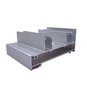 Quality Wood Grain Transfer Aluminium Profile for Windows and Doors Curtain Wall for sale