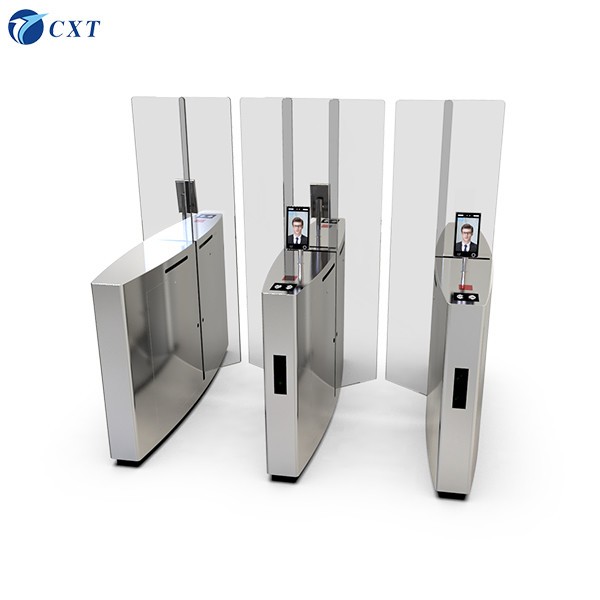 Quality High Security Glass Swing Turnstile Access Control Multifunctional 510H for sale