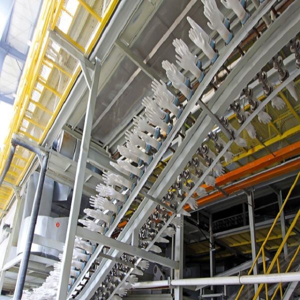 Quality Fully Automatic Latex Gloves Production Line 380V CE for sale