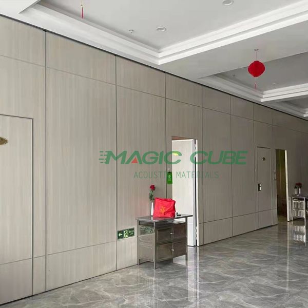 Quality Fireproof Metal Movable Partition Wall Leather Surface With Safe Material for sale