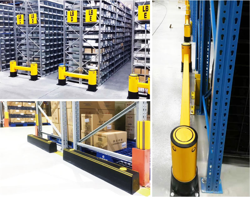 Racking Upright Protectors  Rack End  Protector Guard  Warehouse Safety Bollard