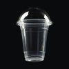Quality Coffee Juice Plastic Disposable Drinking Cups With Straw for sale