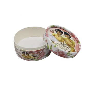 Quality Custom Design Skin Care Round Rigid Paper Gift Box Packaging Handmake Container for sale