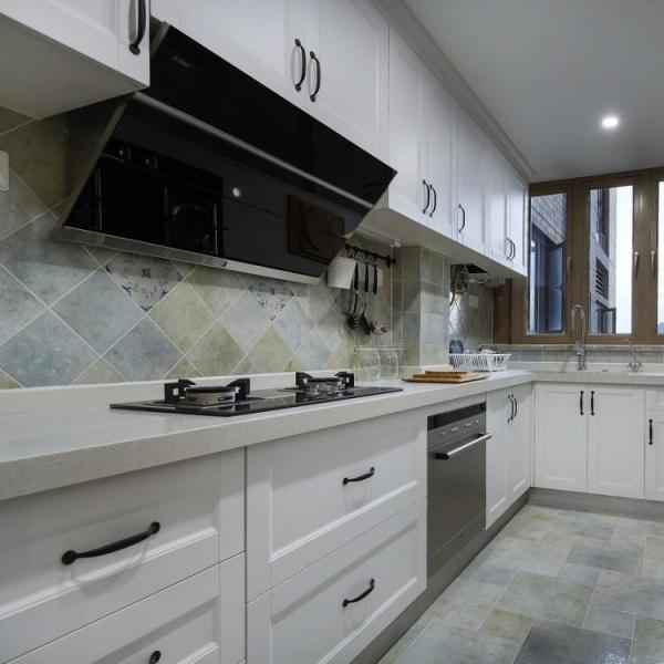Quality Granite Marble Kitchen Cupboard Set Classic Kitchen Cabinets for sale