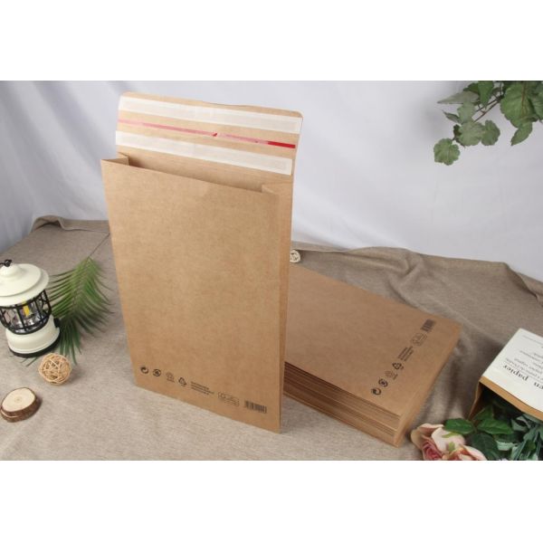 Quality Sharp Bottomed Kraft Paper Mailing Envelopes Embossed Paper Sustainable Mailing for sale