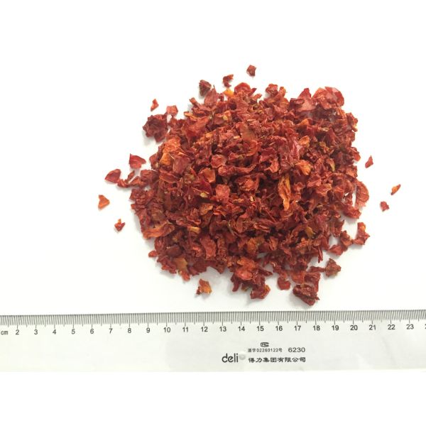 Quality New Crop Air Dried Tomatoes Flakes 9x9mm Size With 7% Moisture for sale