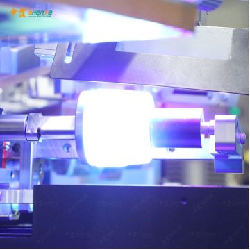 Quality Full Servo 2-color Silk Screen Printer Plus Hot Stamping With Vision Camera for sale