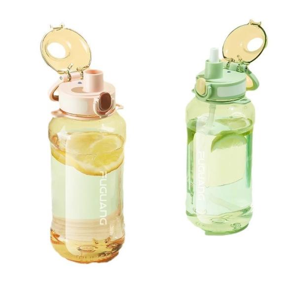 Quality 900ml 1300ml Water Bottle Large Capacity Men Portable Tritan Plastic Clear Water for sale