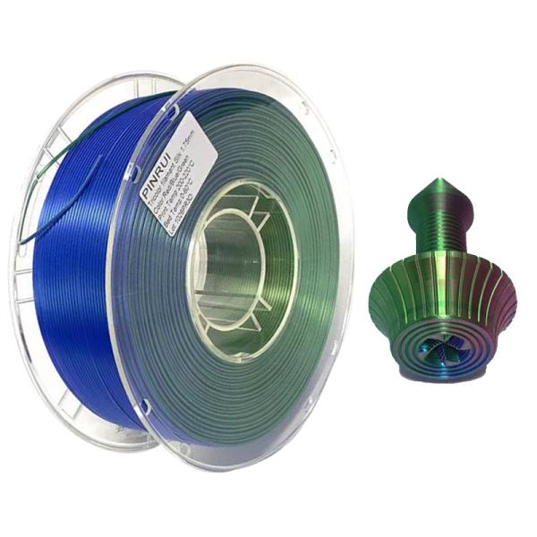 Quality Trip color filament, dual color filament, silk filament, pla filament, 3d for sale