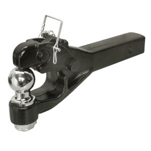 Quality Powder Coat 12000lbs Heavy Duty Pintle Hitch Receiver for sale