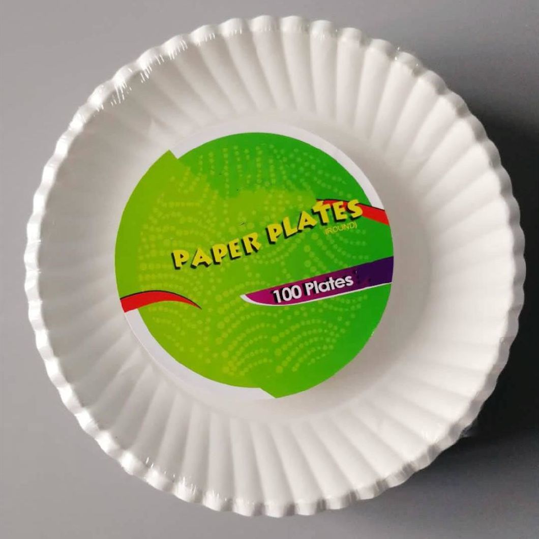 Disposable Paper Plates Household Paper Plates Vegetable Plates Chinese Style Paper Plates