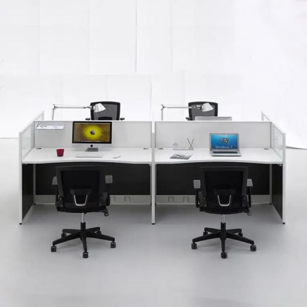 Quality ISO Certified Modular Workstation Desk with Customizable Size and Melamine Board for sale
