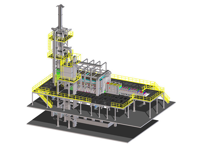 Quality ISO45001 5tpd Recuperative Furnace High Efficiency For Clear Glass Container for sale