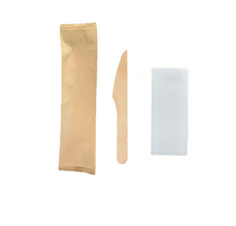 Quality FSC Certified Disposable Wooden Knife Biodegradable Knives And Forks for sale