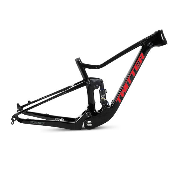 Quality Light Weight T1000 Carbon Fiber MTB Frame Full Suspension Mountain Bike Frame for sale
