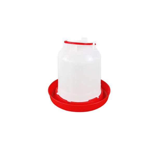 Quality Tradition Plastic Automatic Rooster 5L Drinking Devices Cone Shape Cylindrical Water Feeder Long Lasting for sale