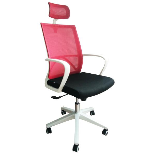 Quality Colored High Back 45KG/M3 Manager Mesh Chair Waterfall Edge for sale
