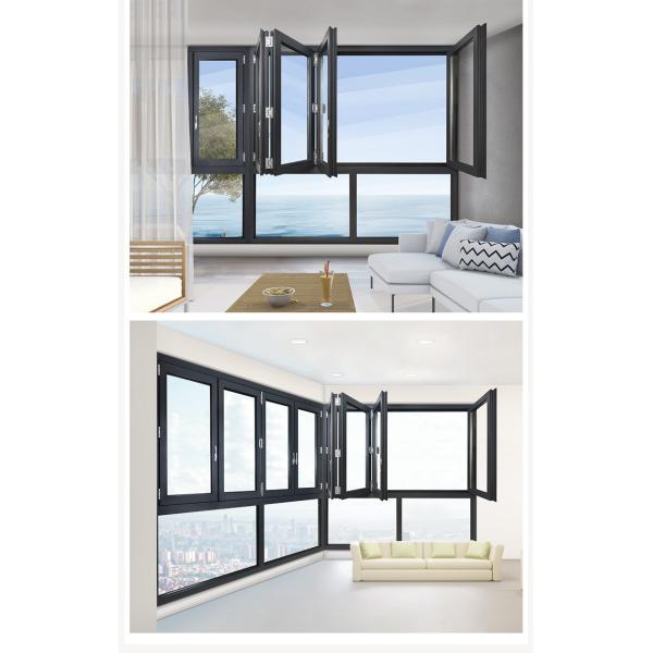 Quality Vinyl UPVC Aluminium Folding Window Doors Contemporary ODM for sale