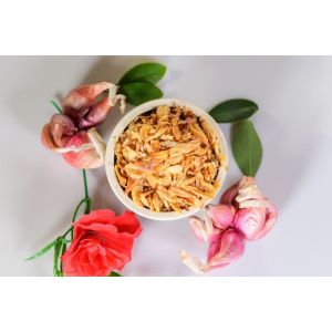 Quality Delicious Yellowish Shallot Deep Fried Vegetables for sale