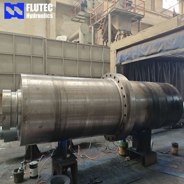 Quality High Pressure Large Bore Press Cylinder For Hydraulic Shearing Machine for sale