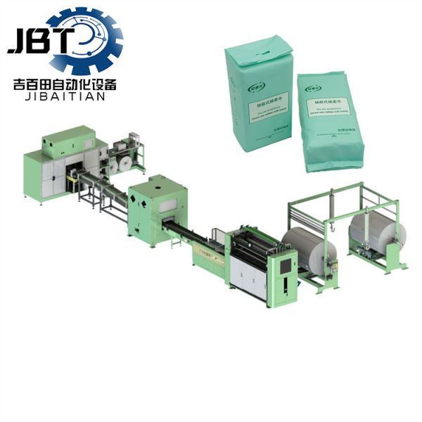 Quality Stable Industrial Tissue Manufacturing Machine Automatic Tissue Paper Machine With Laser Ranging for sale