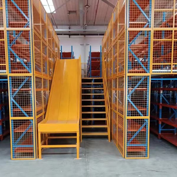 Quality 2-3 Levels Mezzanine Storage Rack Multi Level For Customized Warehouse Storage for sale