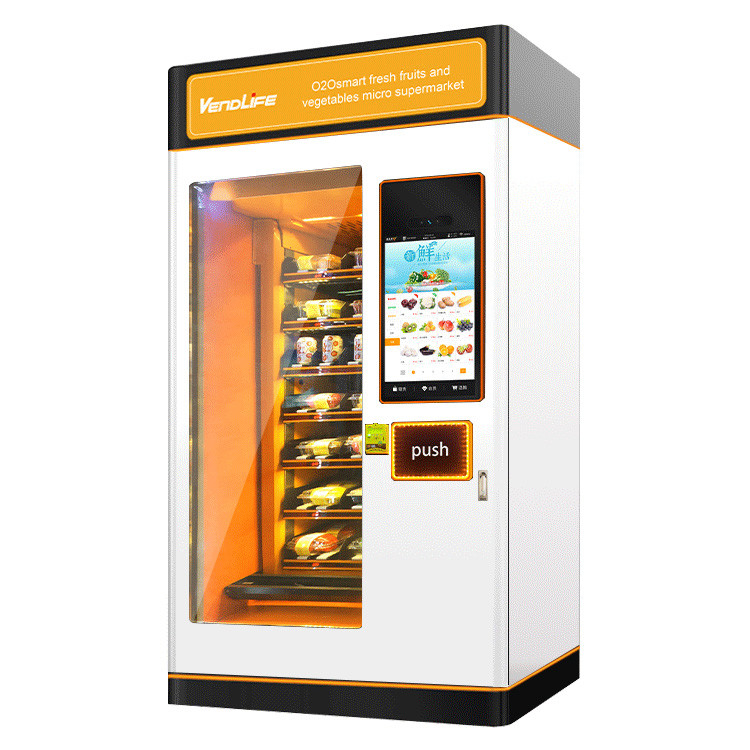Quality Commercial Ice Vending Machine for vegetables Multifunction Single Cabinet for sale