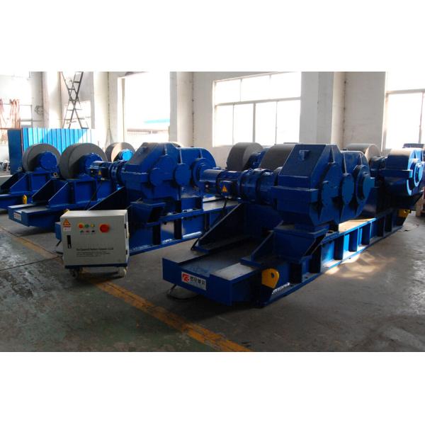 Quality 400ton Bolt Conventional Welding Rotator Adjustable With Steel Wheel for sale