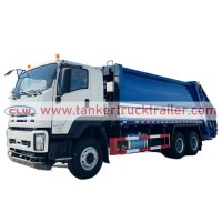 Quality ISUZU 6x4 20CBM Waste Compactor Truck for Municipal Solid Waste Collection for sale