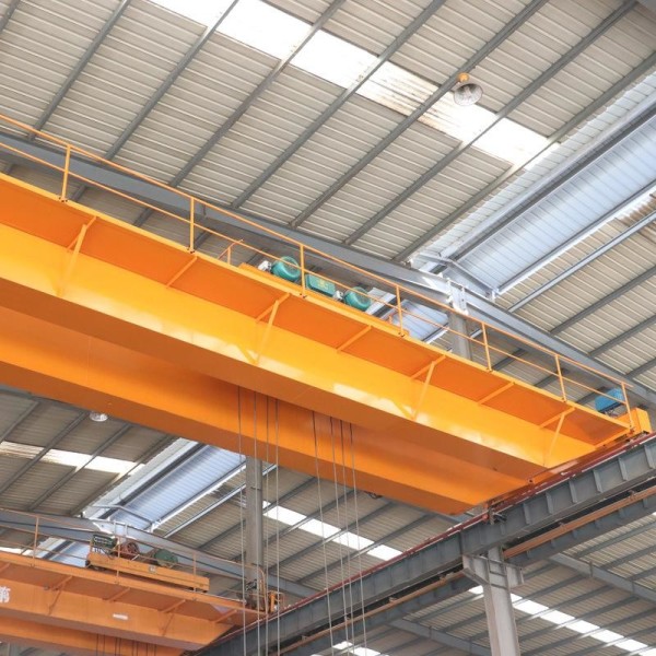 Quality European Standard Double Girder Overhead Crane 5 Ton Overhead Hoist for sale