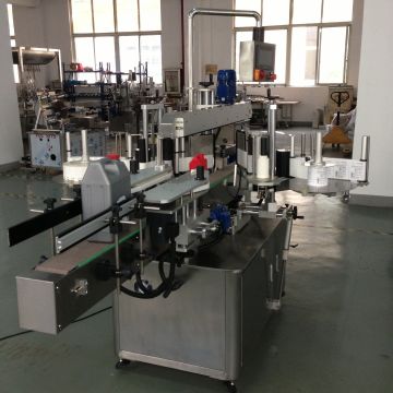 Quality Self Adhesive Glass Flat Bottle Front Back Labeler Machine For Honey Jar 240V for sale