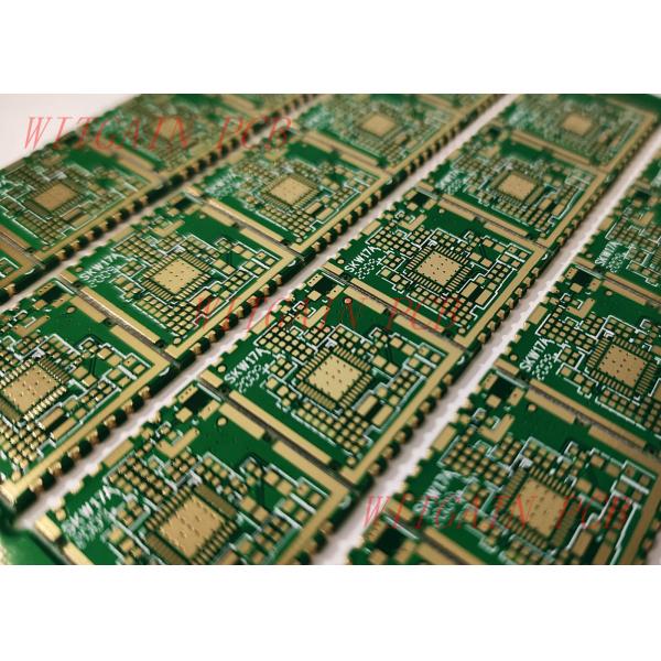 Quality Four Layer Half Hole PCB Printed Circuit Board Finished Thickness 0.8MM for sale