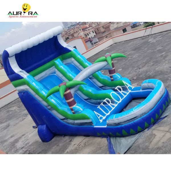 Quality Strong PVC Custom Inflatable Slide With Obstacle Course For Events for sale