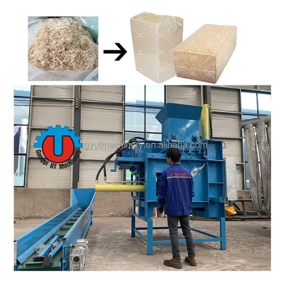 Quality Wood Shavings and Sawdust Baler Customizable Options for Different Needs for sale